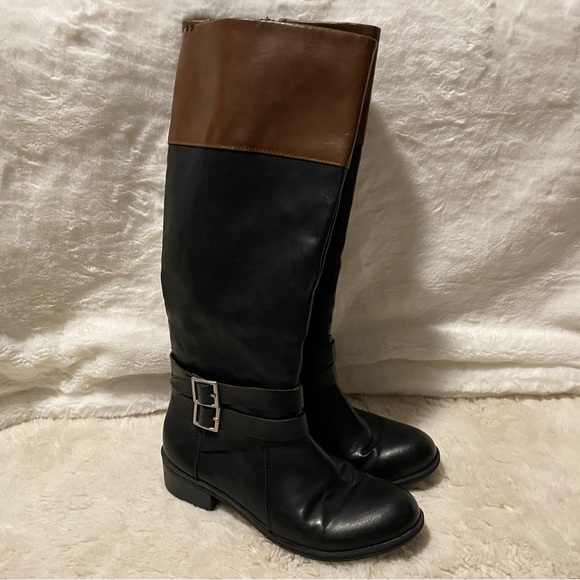 Arizona Jean Company | Shoes | Arizona Two Toned Riding Boots | Poshmark